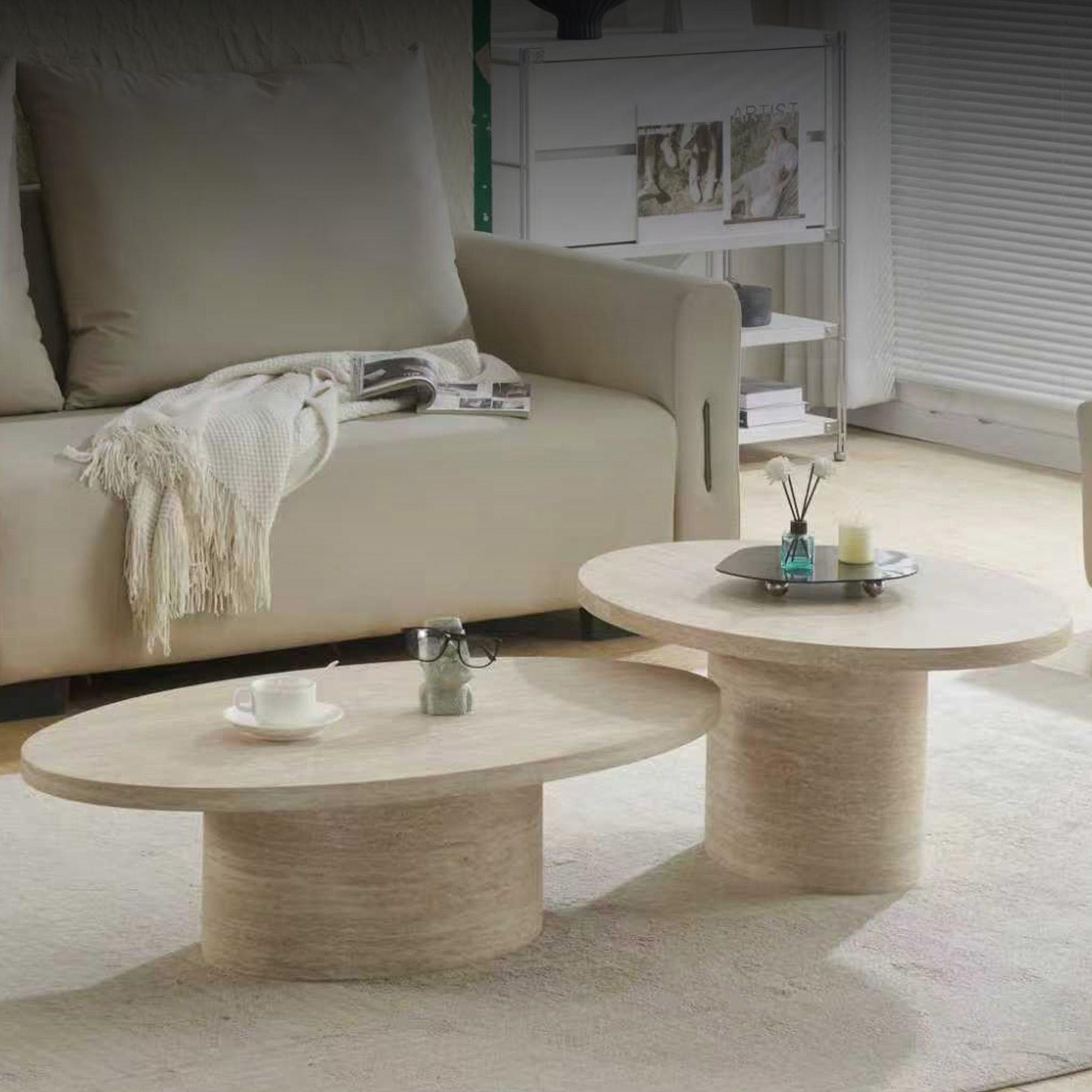 Home / Products / Valencia Wood Coffee Tables - Set of 2