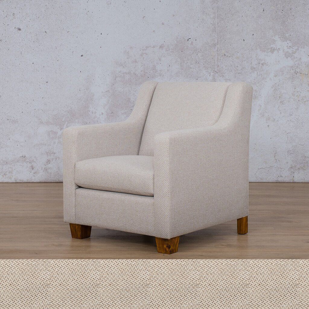home products piper white occasional chair customisable fabric